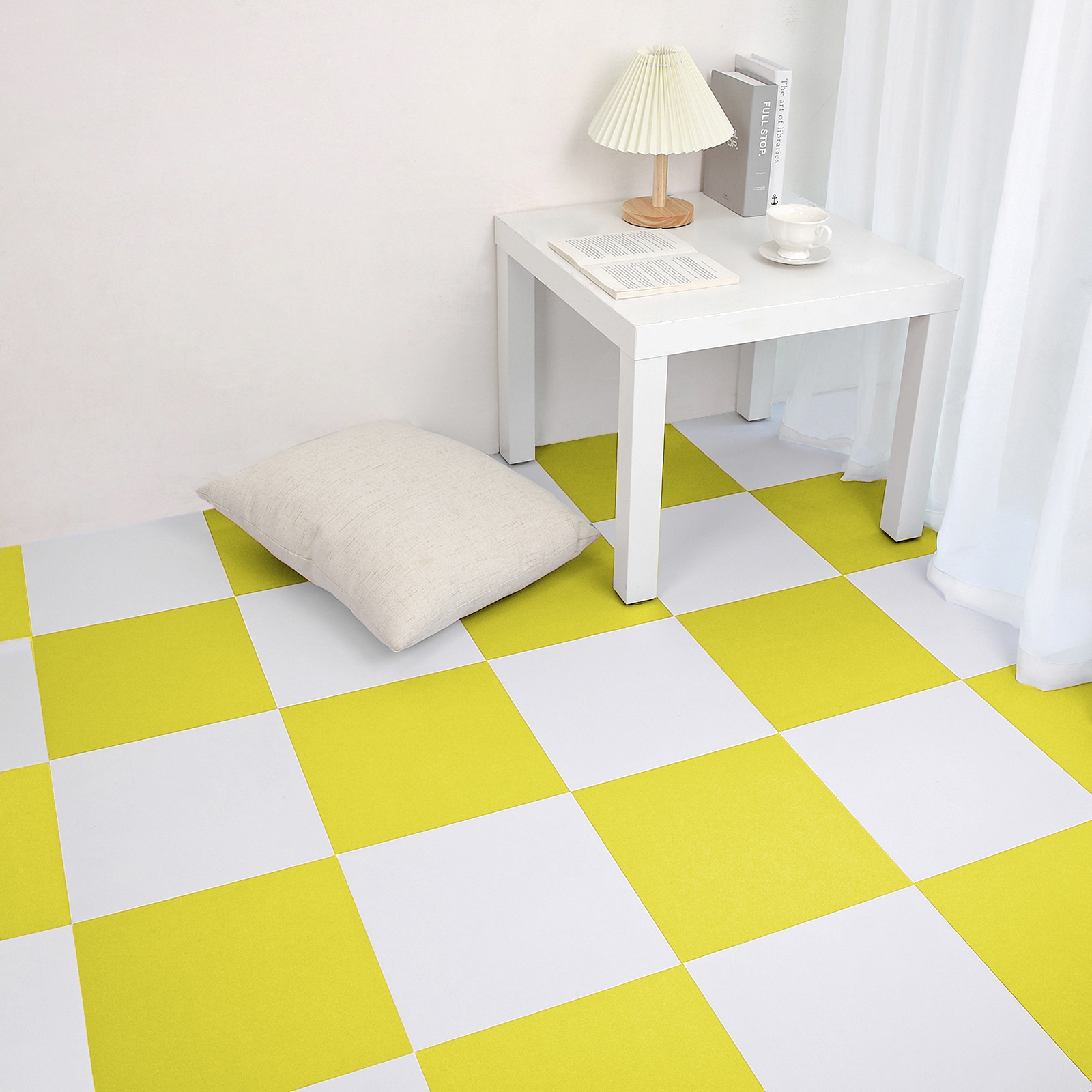 Yellow Vinyl Flooring Modernist Yellow Sheet Vinyl Flooring Top