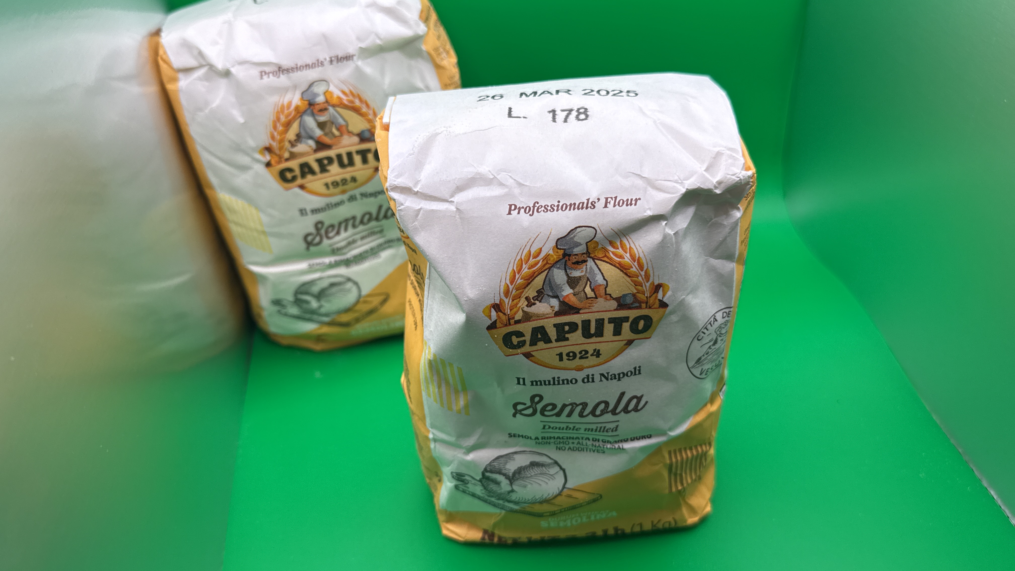 Watch Caputo Semola flour or twice milled semolina flour on Amazon Live
