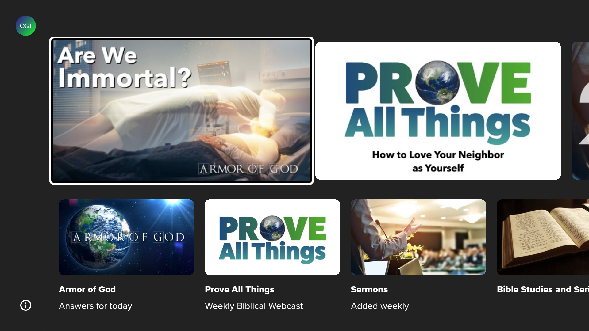 CGI Digital Network - App on Amazon Appstore