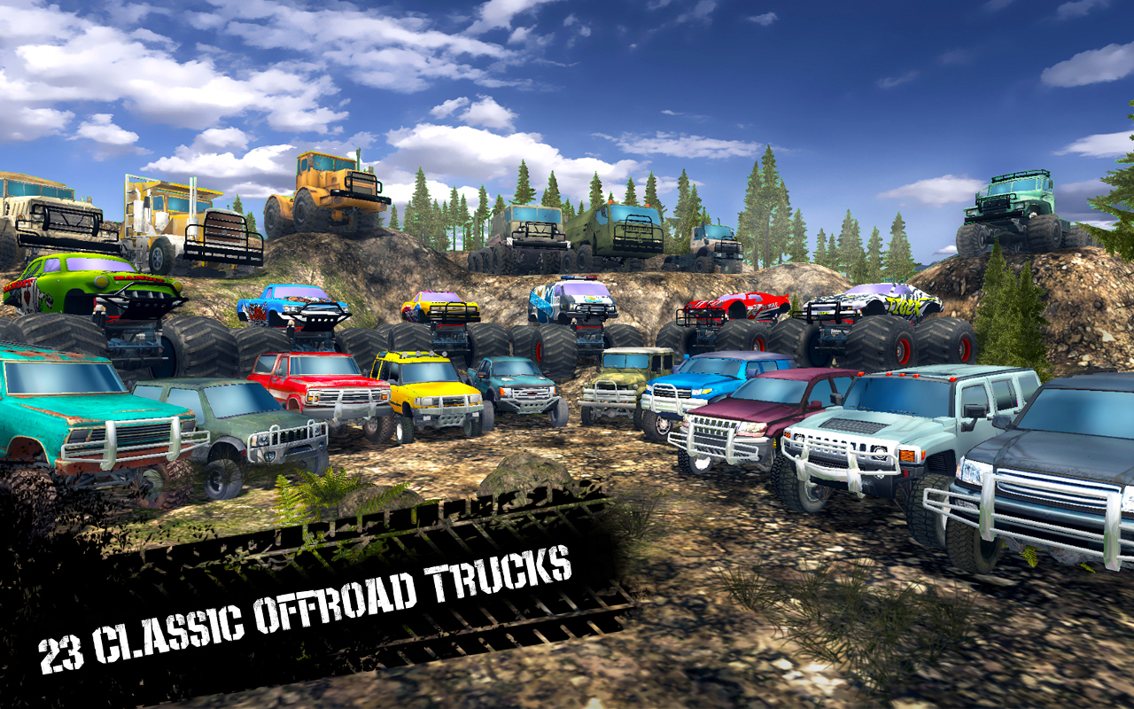 4x4 Offroad Car Driving Simulator - Off-Road Extreme Trucks SUV & Car ...