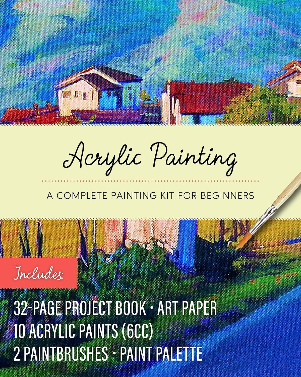 Acrylic Painting Kit: A Complete Painting Kit for Beginners – Includes ...
