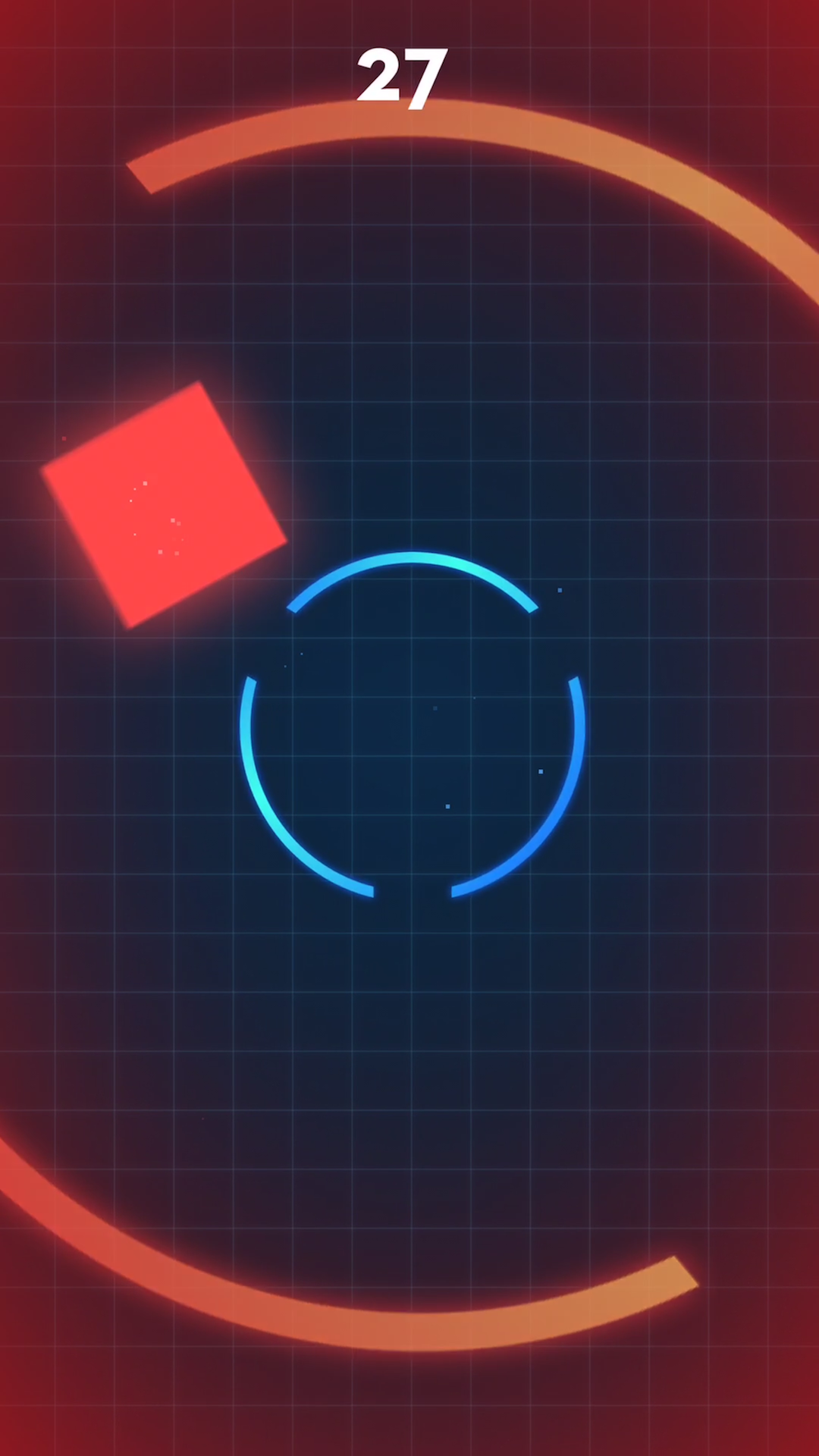 Hyper Concentric: Surf Around the neon circles - popular super simple ...