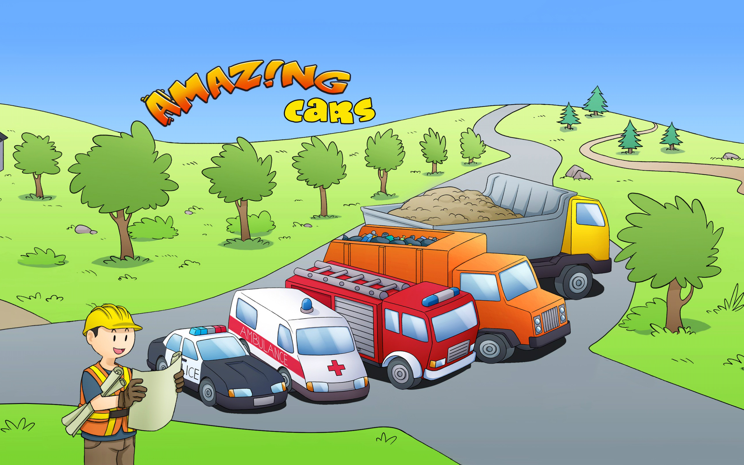 Amazing Cars Free - Interactive Kid Book - App on the Amazon Appstore