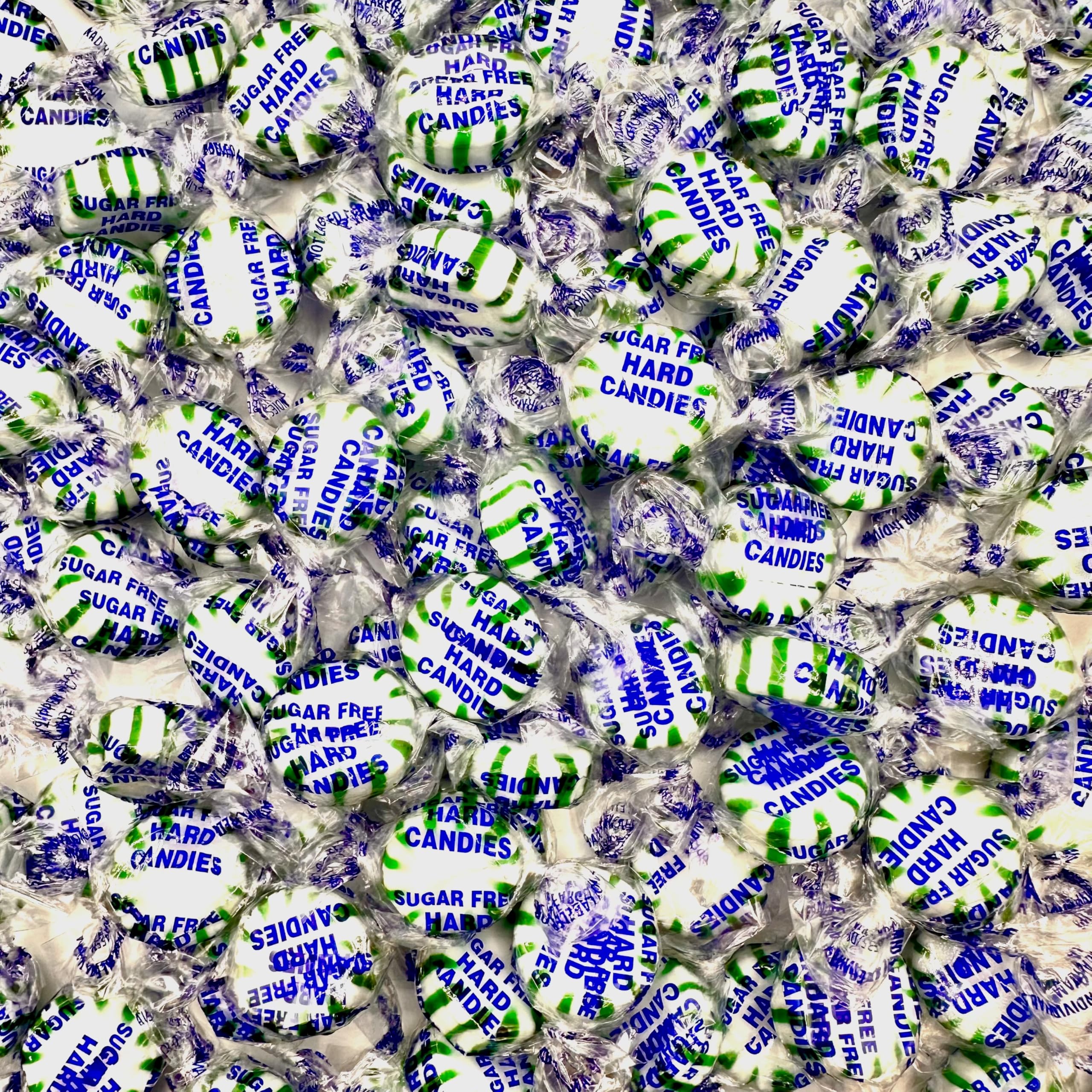 Amazon.com : Sugar Free Spearmint Starlight Hard Candy Arcor - 1 Pound ...