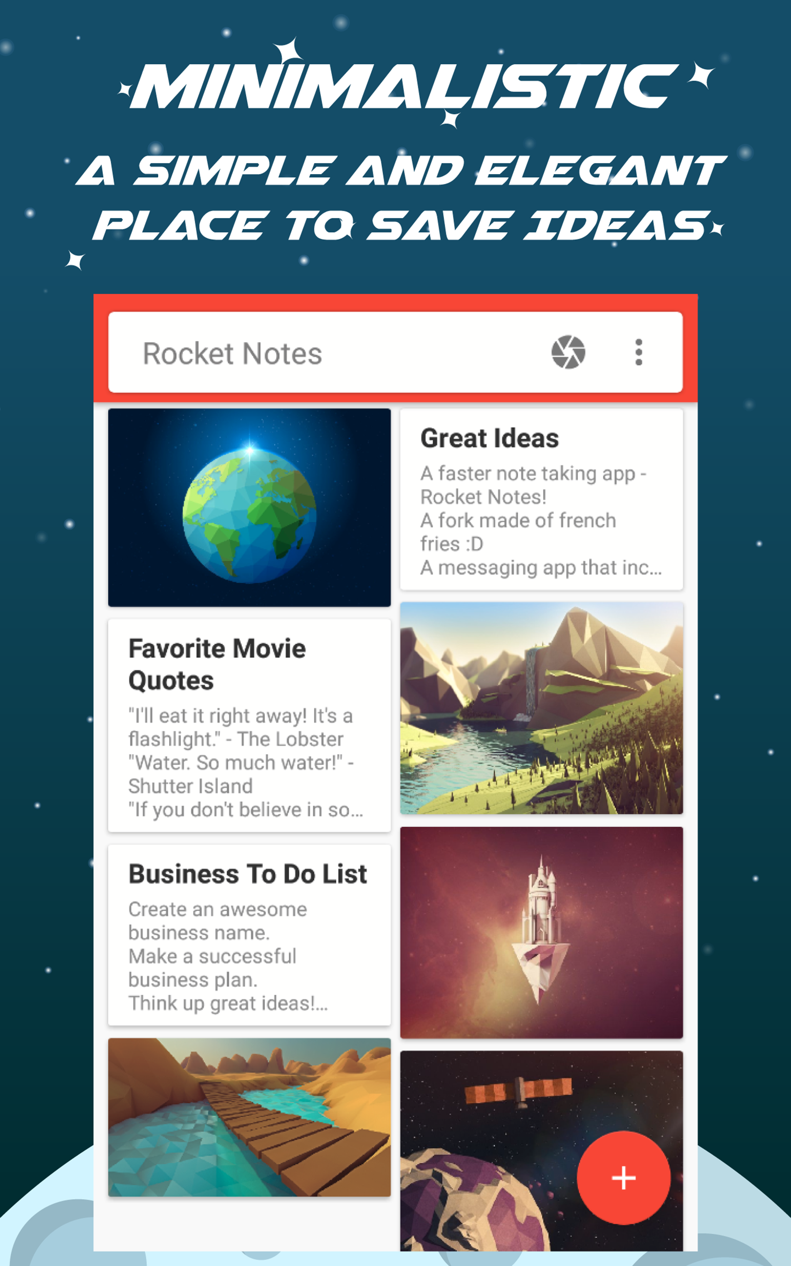 Rocket Notes - World's Fastest Note Taking App! - App on Amazon Appstore