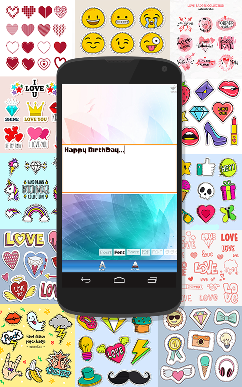 Happy Birthday Cards Stickers - App on Amazon Appstore