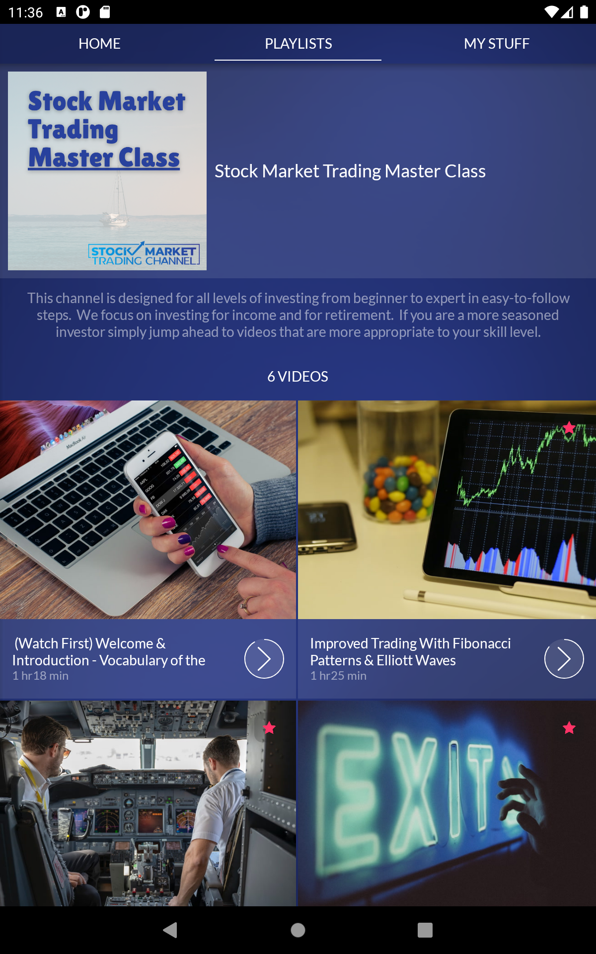 Stock Market Trading Channel - App on Amazon Appstore