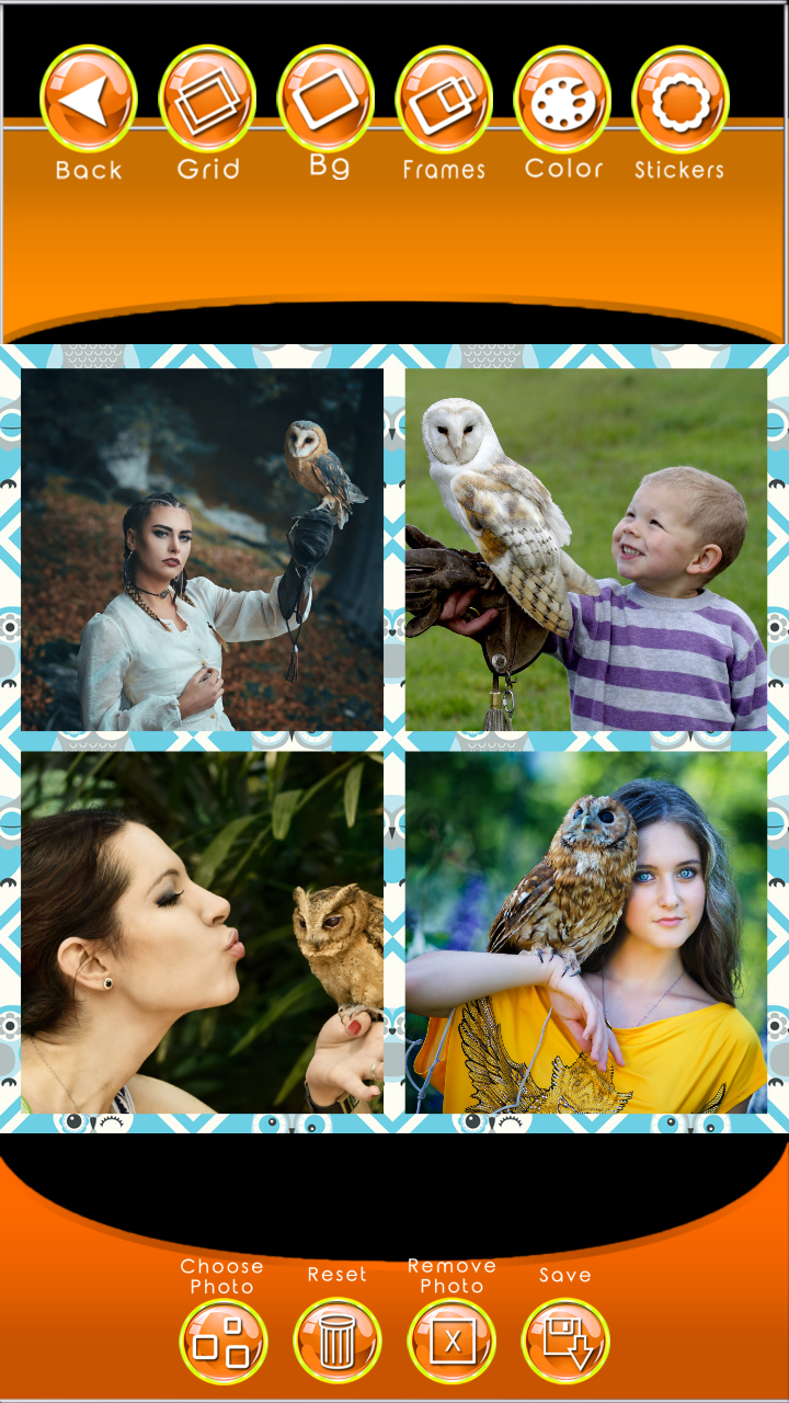 Owls Photo Collage Editor - App on Amazon Appstore