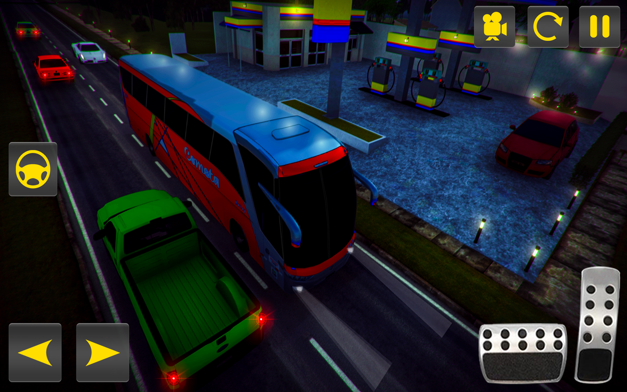 Modern offroad uphill bus simulator:Van drive mountain bus transporter ...