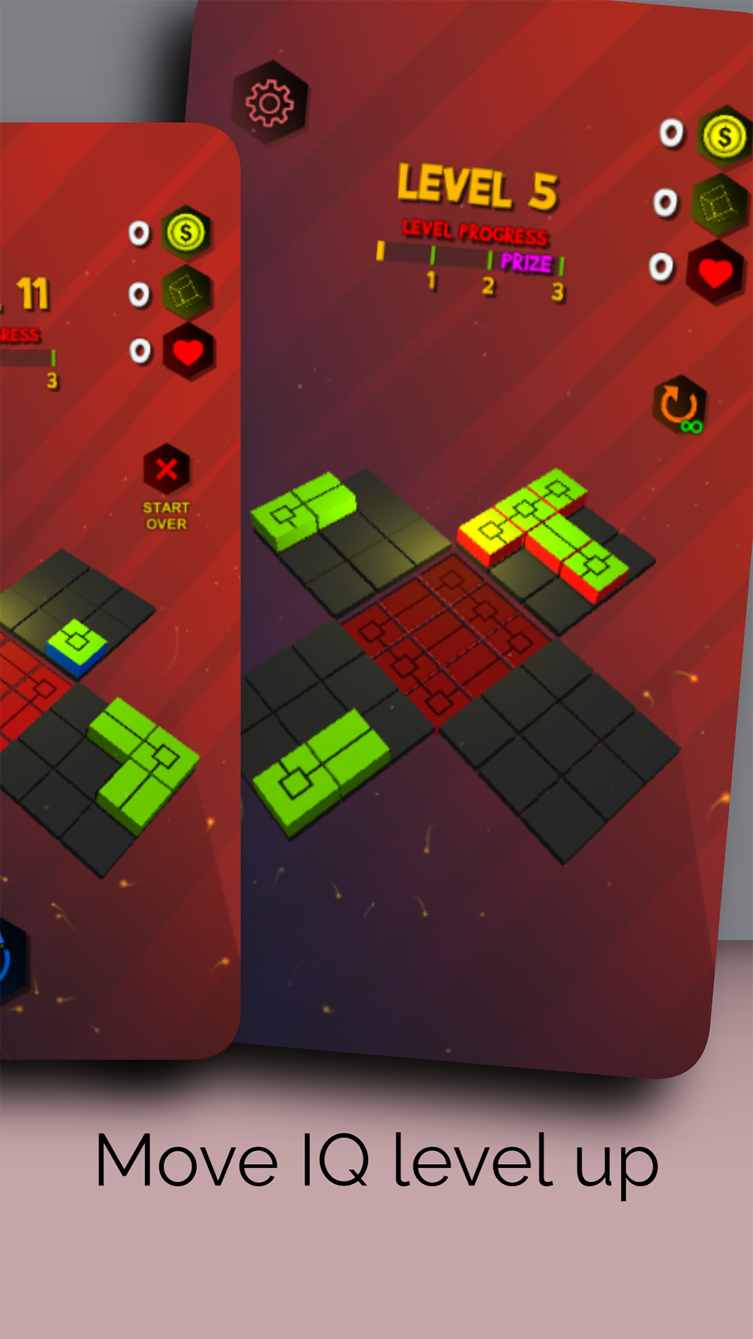 Block Stone - Hard and fun building logic puzzles. / Hardtest games ...