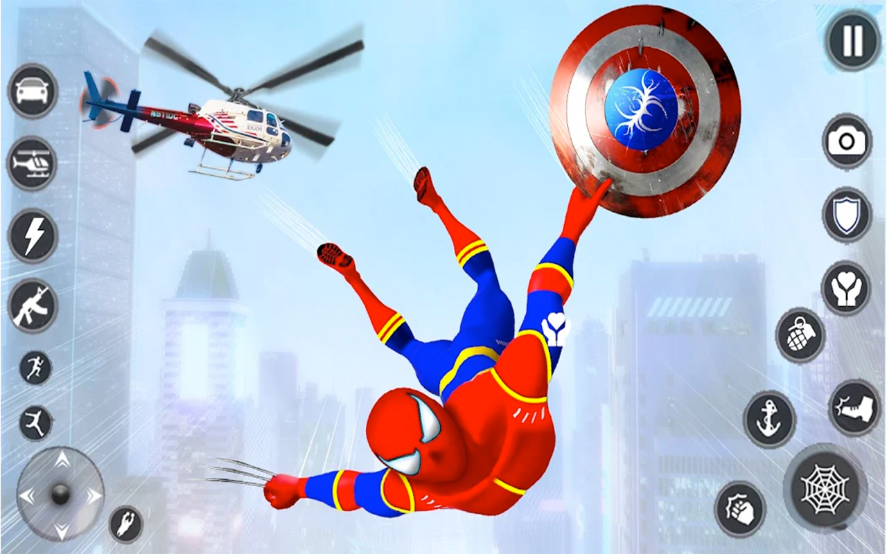 Spider Hero Superhero Fighting GT - Real Open World Flying Spider Games ...