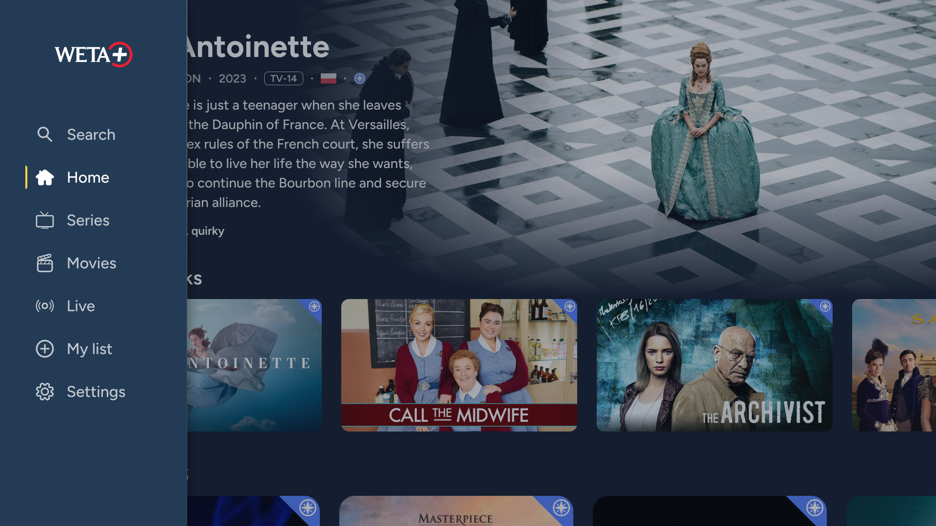 WETA+ PBS - App on Amazon Appstore