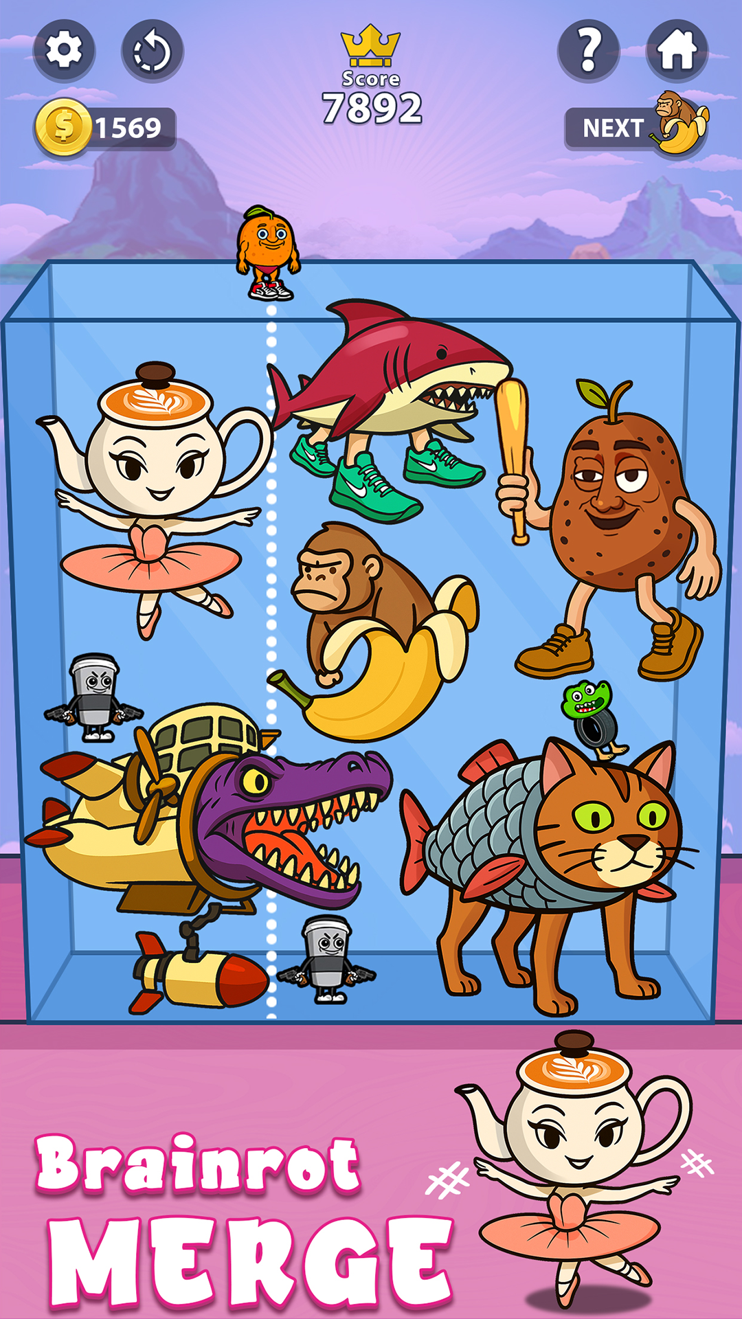 Brainrot Meme Drop Merge Puzzle Games - App on Amazon Appstore