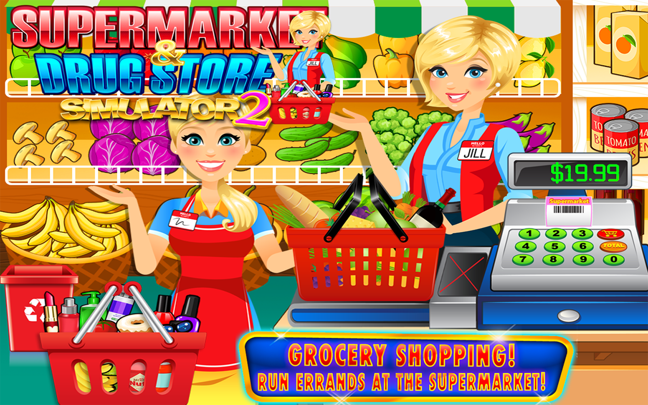 Drugstore 2 - Supermarket & Grocery, Convenience Stores Kids Shopping ...