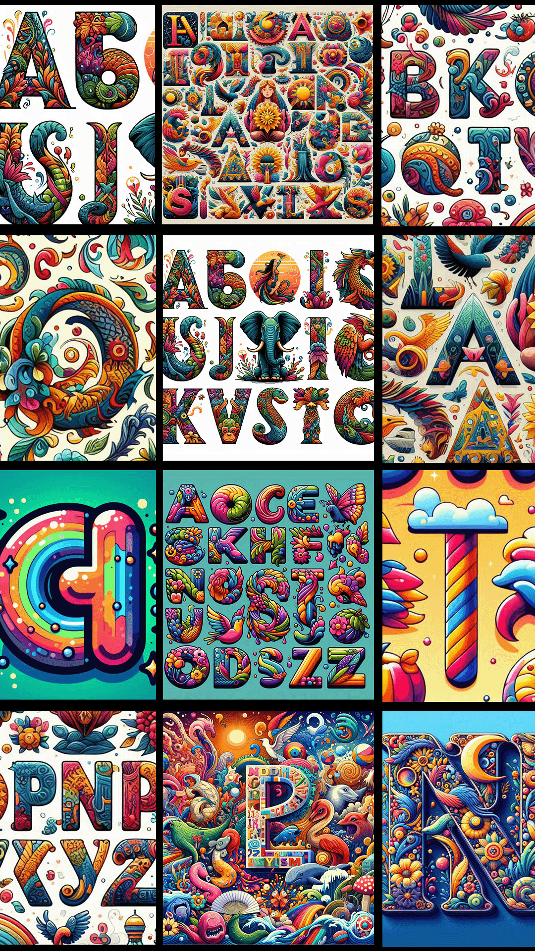 ABC Coloring Book : Alphabet Lore Coloring Book Pages - Letter ...