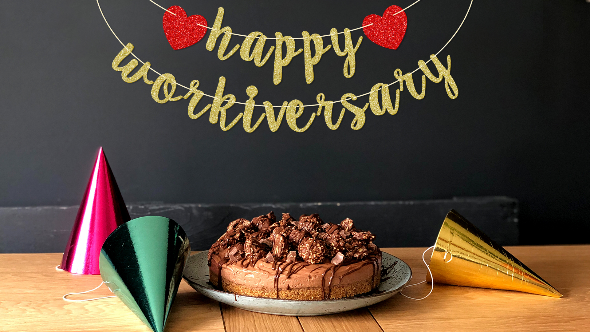 Happy Work Anniversary Cake