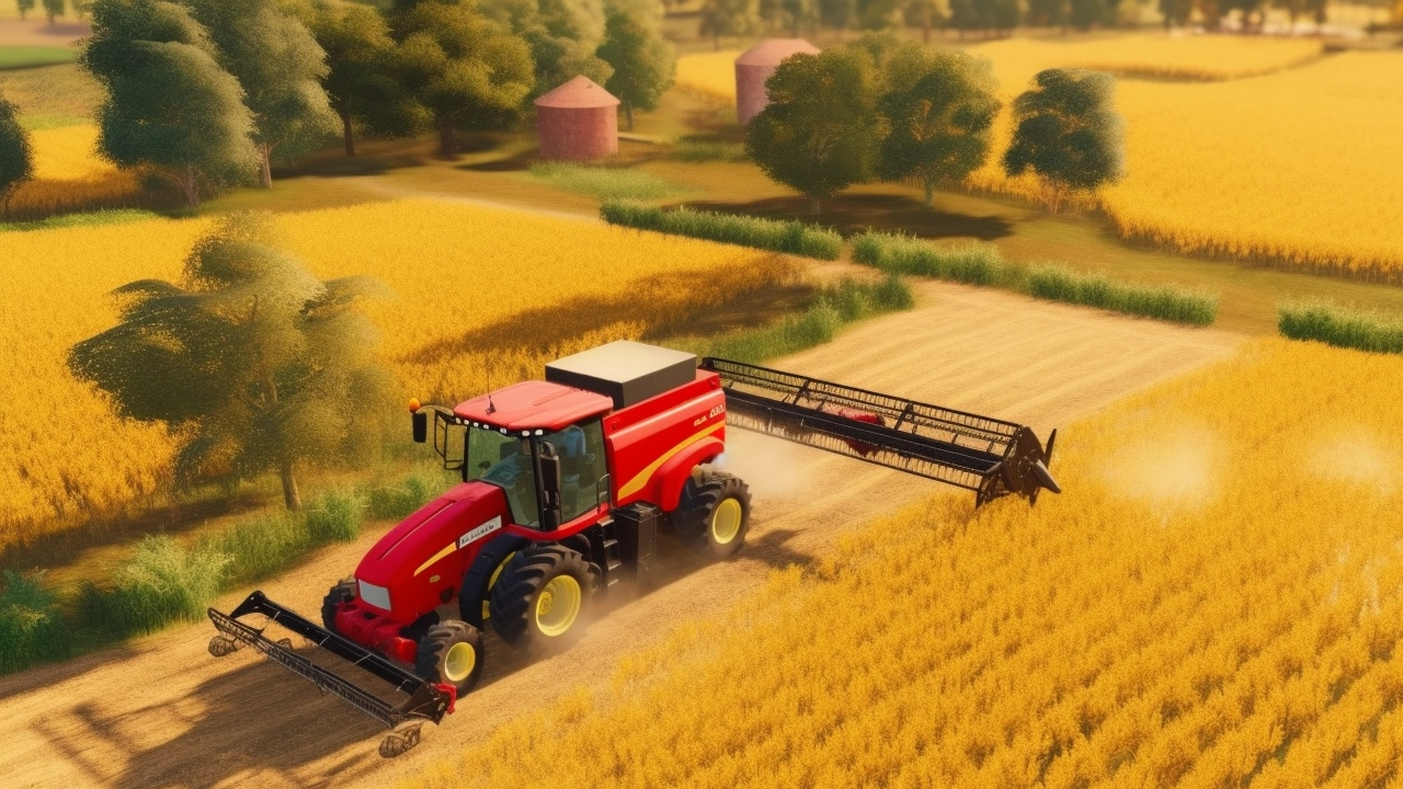 bigTractor Farming Harvester Adventure Sim Game - Enjoy Casual Farming ...