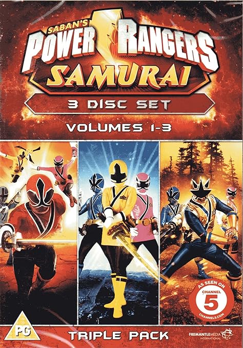 Power Rangers Samurai VOL 1 - 3 [DVD]: Amazon.de: DVD & Blu-ray