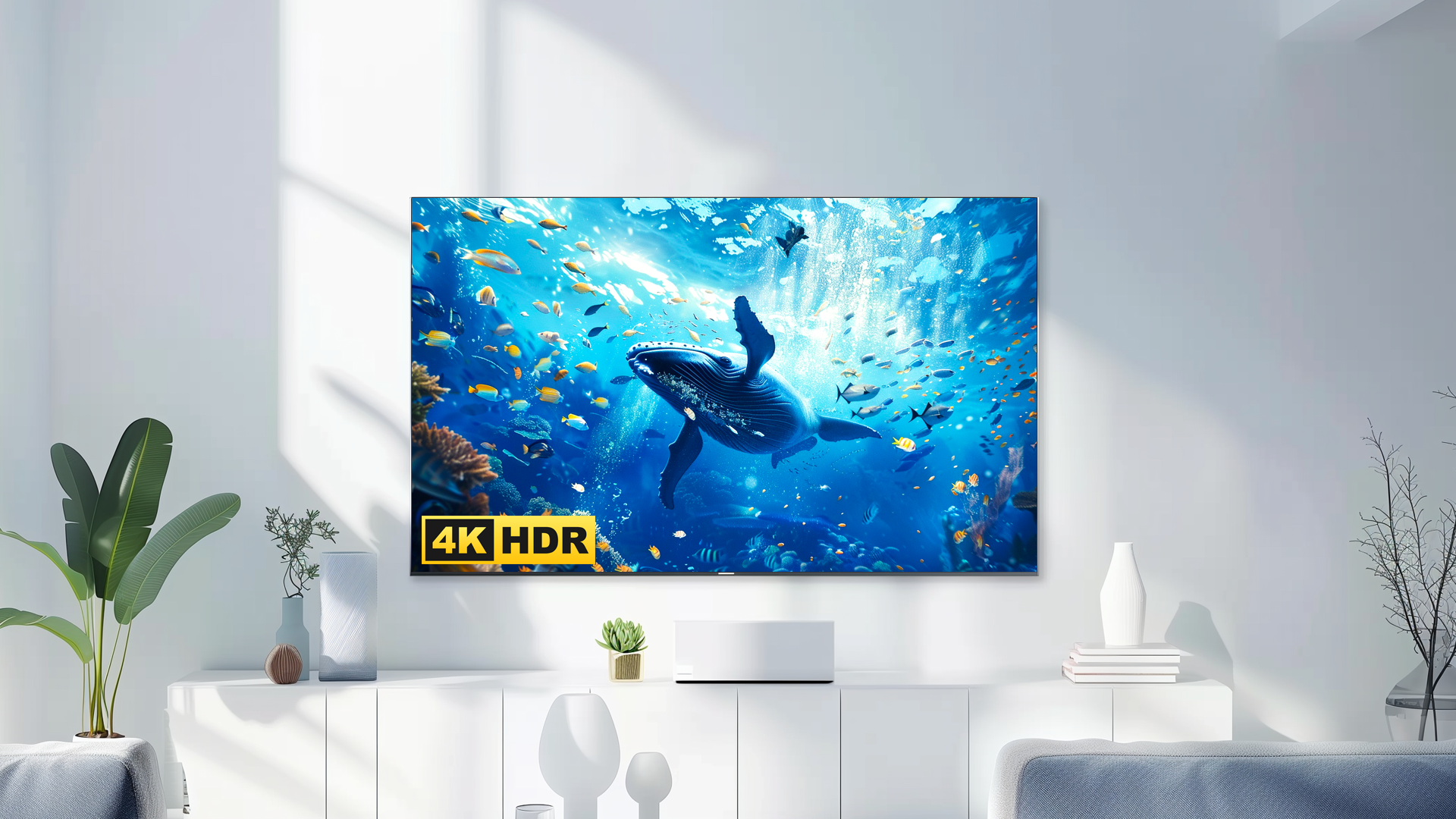 Underwater Wonders Aquarium Screensaver for TV: Relaxing Music, Sounds ...