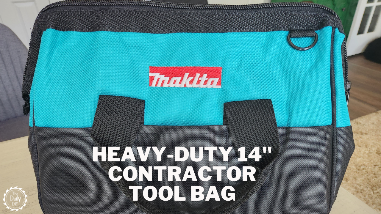 Watch Makita Heavy Duty 14" Contractor Tool Bag on Amazon Live
