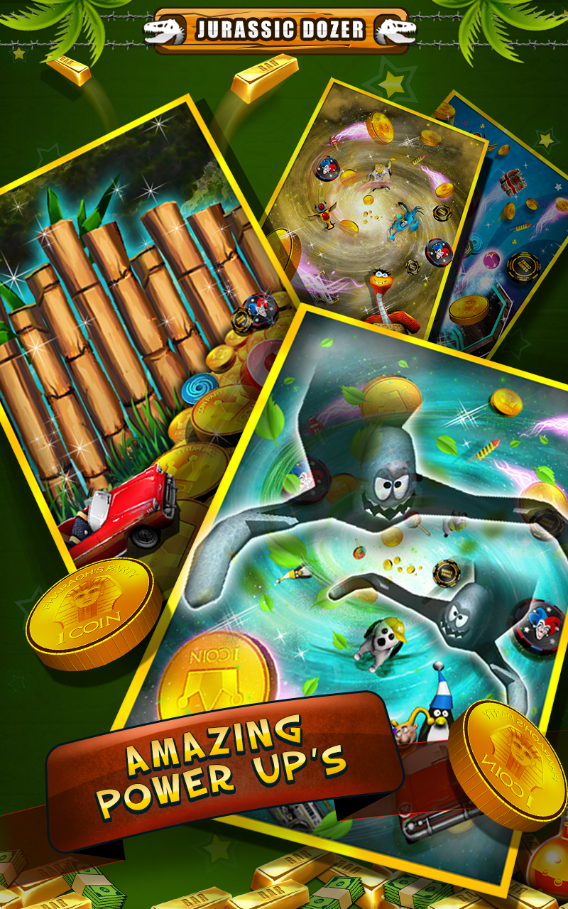 Coin Party: Jurassic Jungle Dozer - App on Amazon Appstore
