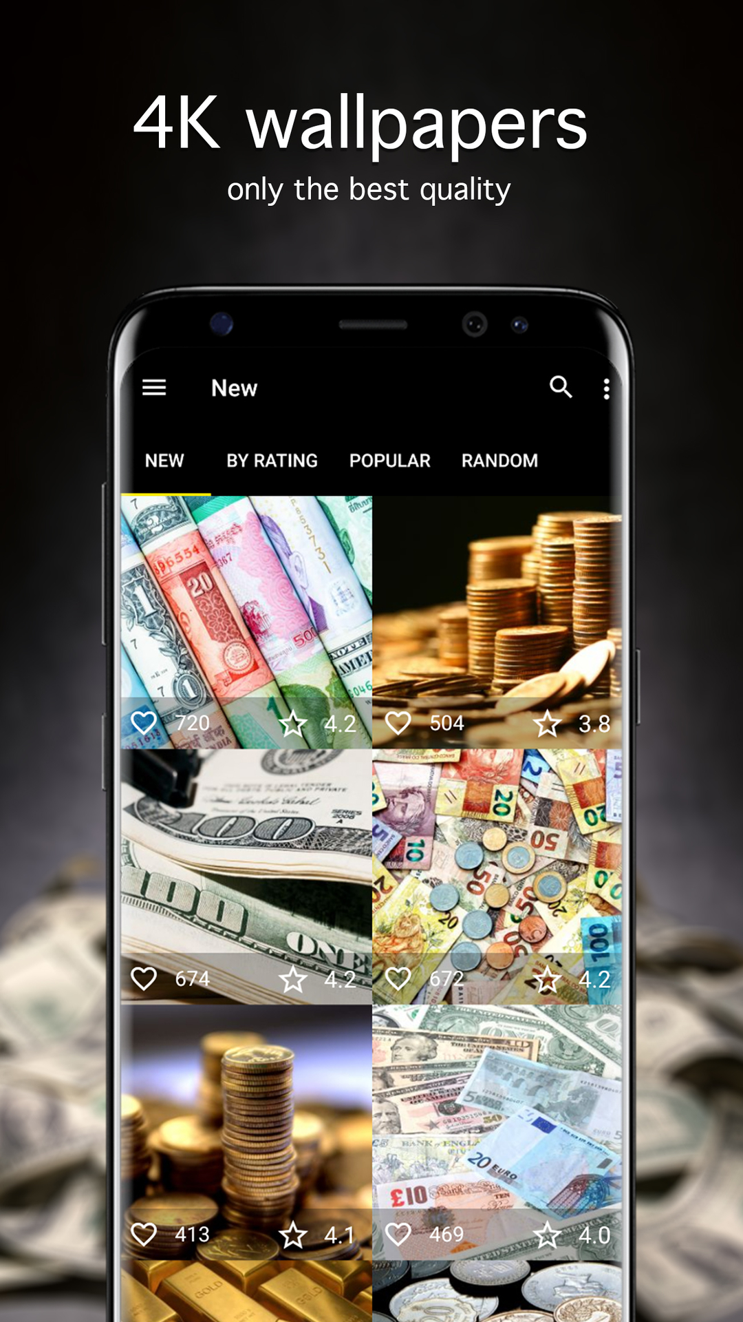 Money Wallpapers and Backgrounds apps 4k - App on Amazon Appstore
