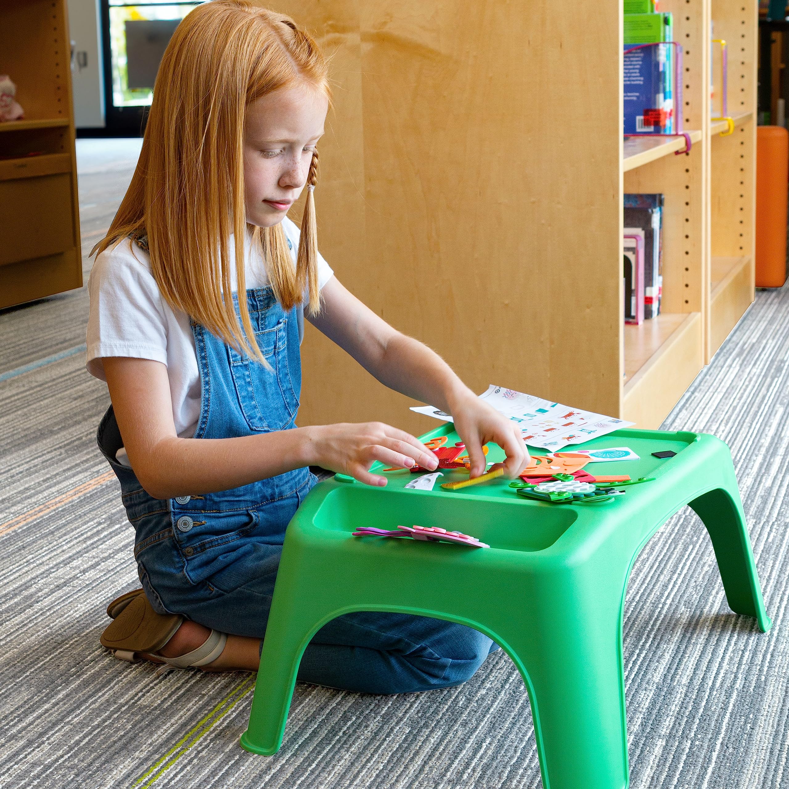 Snapklik.com : LAPGEAR Turtle Table Kids Activity Lap Desk Tray