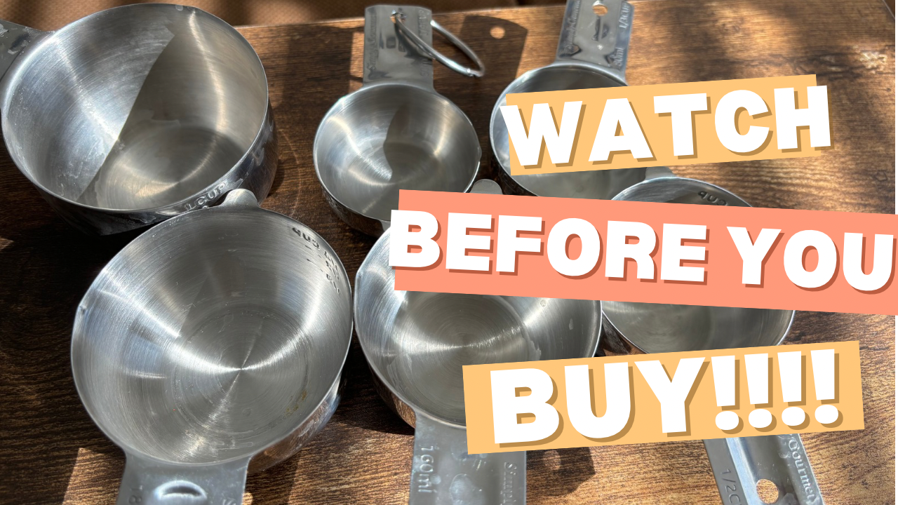 Watch HONEST REVIEW Hudson Essentials Measuring Cup Set on Amazon Live