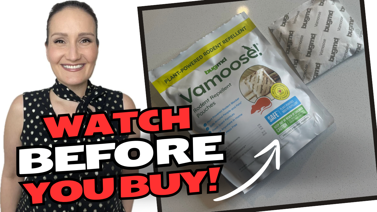 Watch Honest review of the BugMD Vamoose Rodent Repellent Pouches! #ad ...