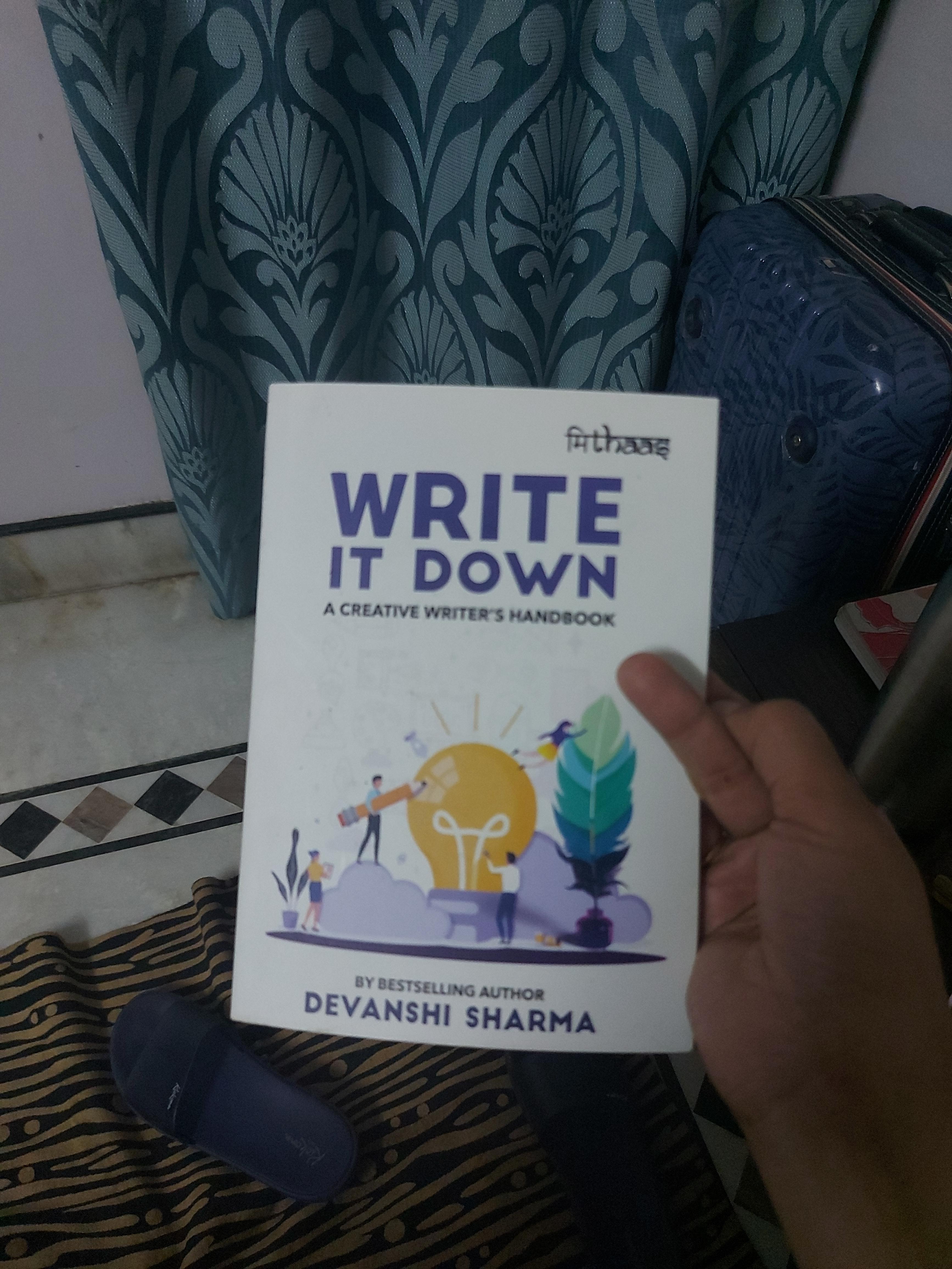 Buy Write It Down: A Creative Writer's Handbook Paperback Edition Book ...