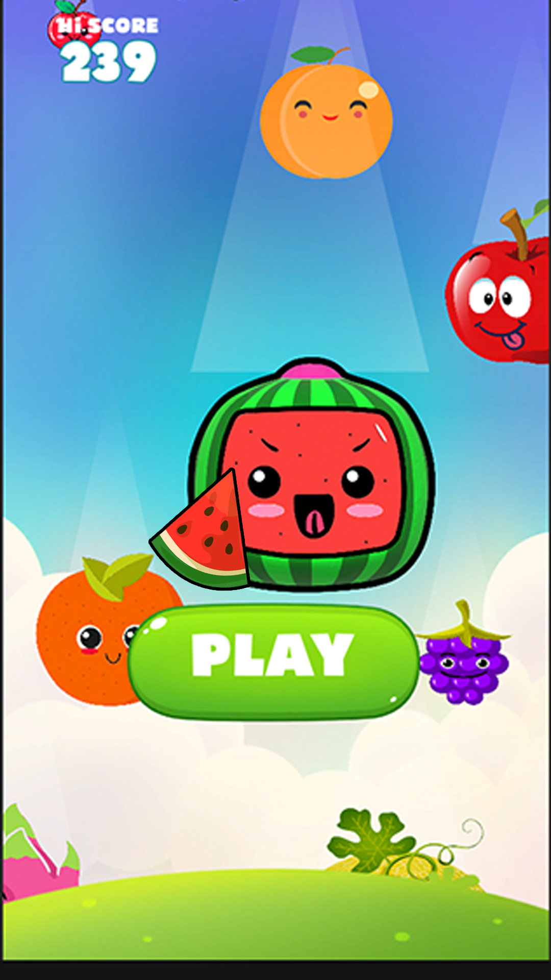 Juicy Coco Watermelon Merge Game: Fruits Matching Puzzle In Monkey Land ...
