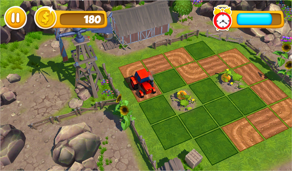 Puzzle Farm Game - Harvest All the Crops with the Tractor - App on ...
