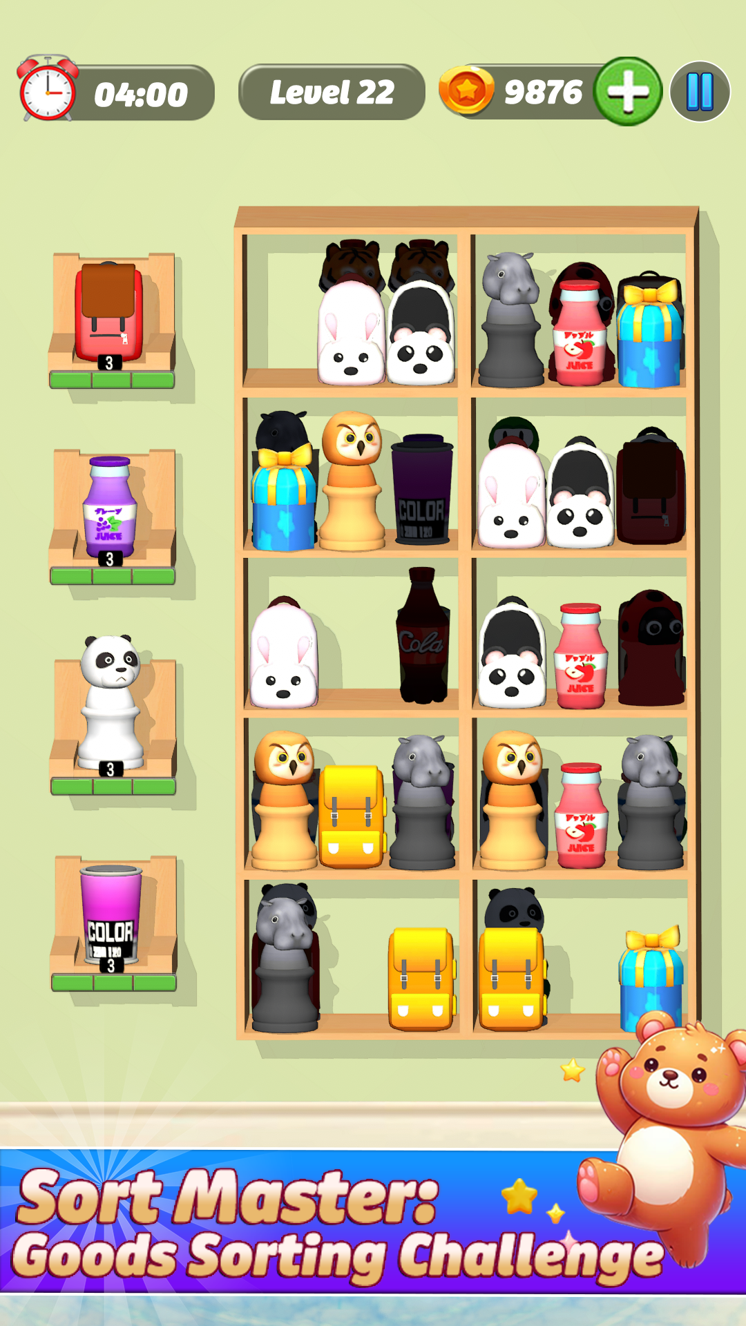 Sort Master: Goods Sorting Challenge-Aplicación en Amazon Appstore