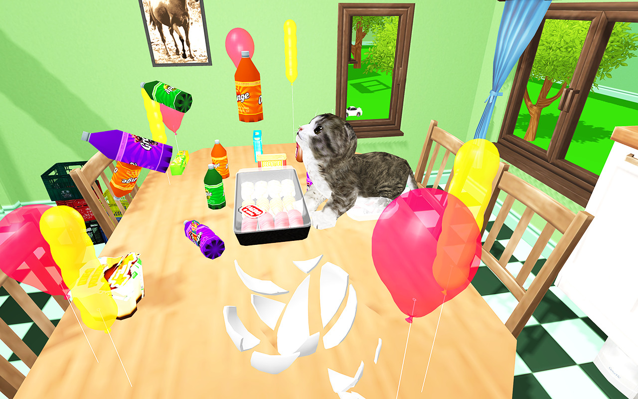 Kitten Cat Simulator:Cute cat SMASH Kids Room - App on Amazon Appstore