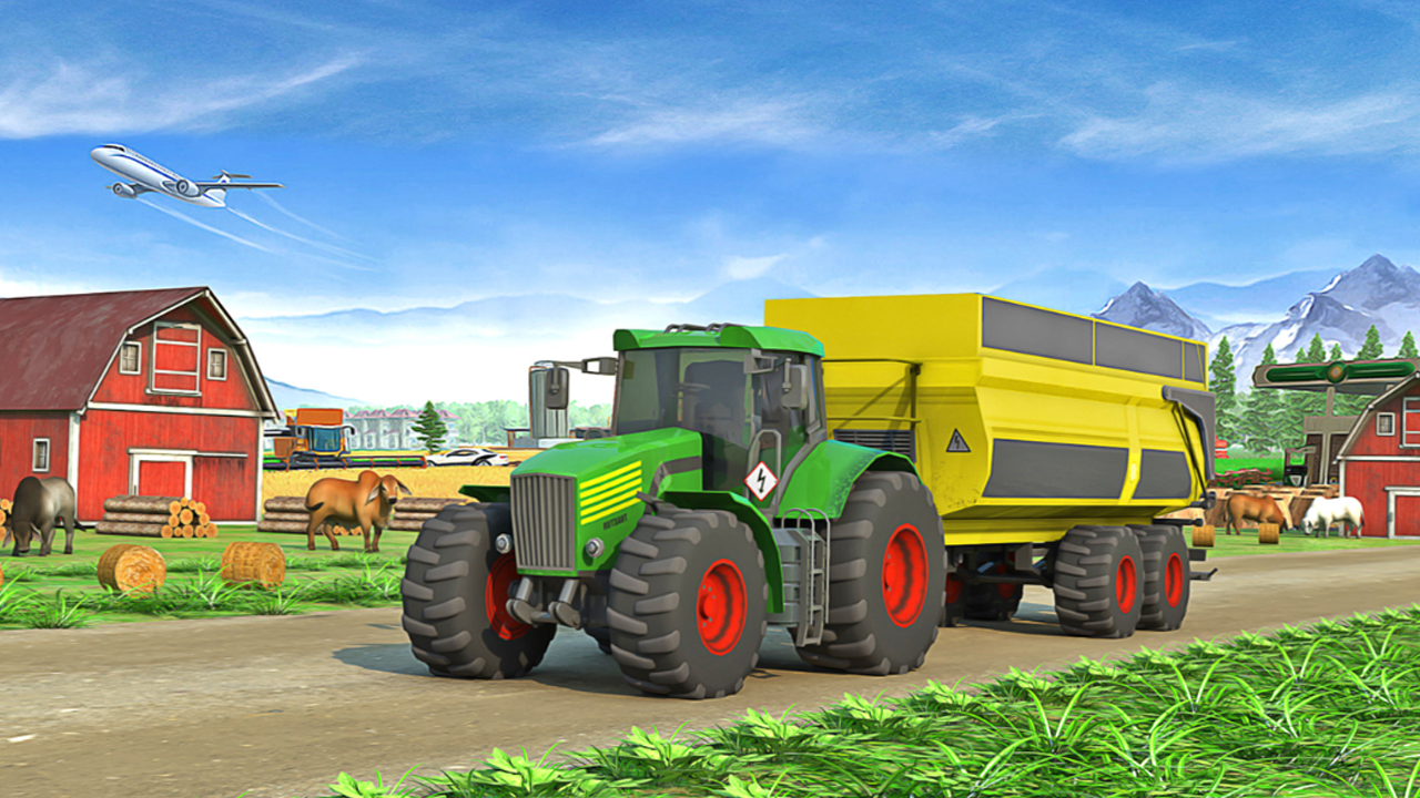 Real Village Tractor Farm Driver Adventure Games - Enjoy Farming ...