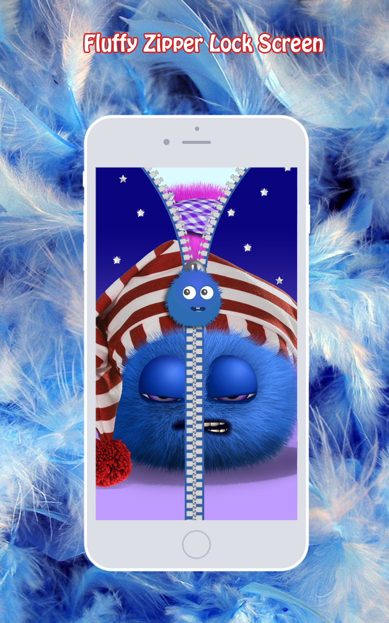 Fluffy Zipper Lock Screen - App on Amazon Appstore