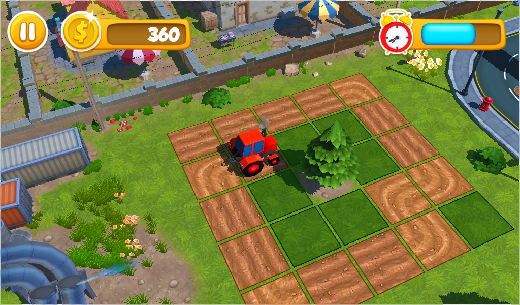 Puzzle Farm Game - Harvest All the Crops with the Tractor - App on ...