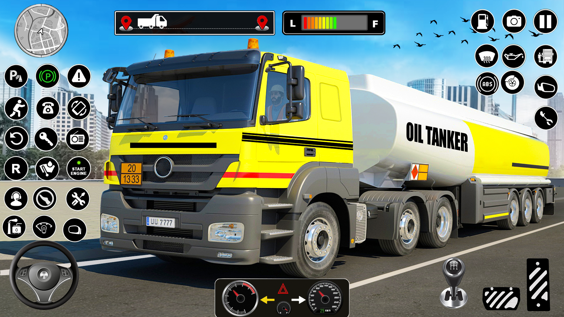 Oil Tanker Truck Simulator - City Truck Driver Game - Euro Truck ...