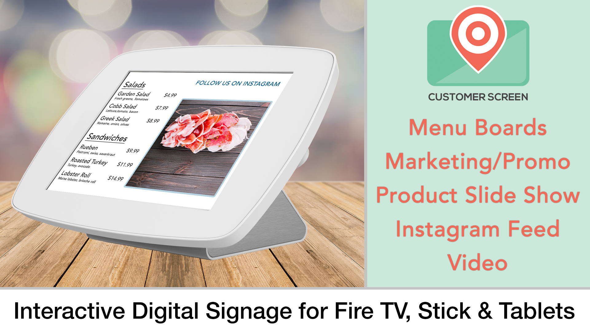 Customer Screen : Interactive Digital Signage Platform for Fire TV and ...