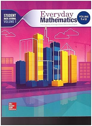 Amazon.com: Everyday Mathematics 4, Grade 4, Student Math Journal 1 ...