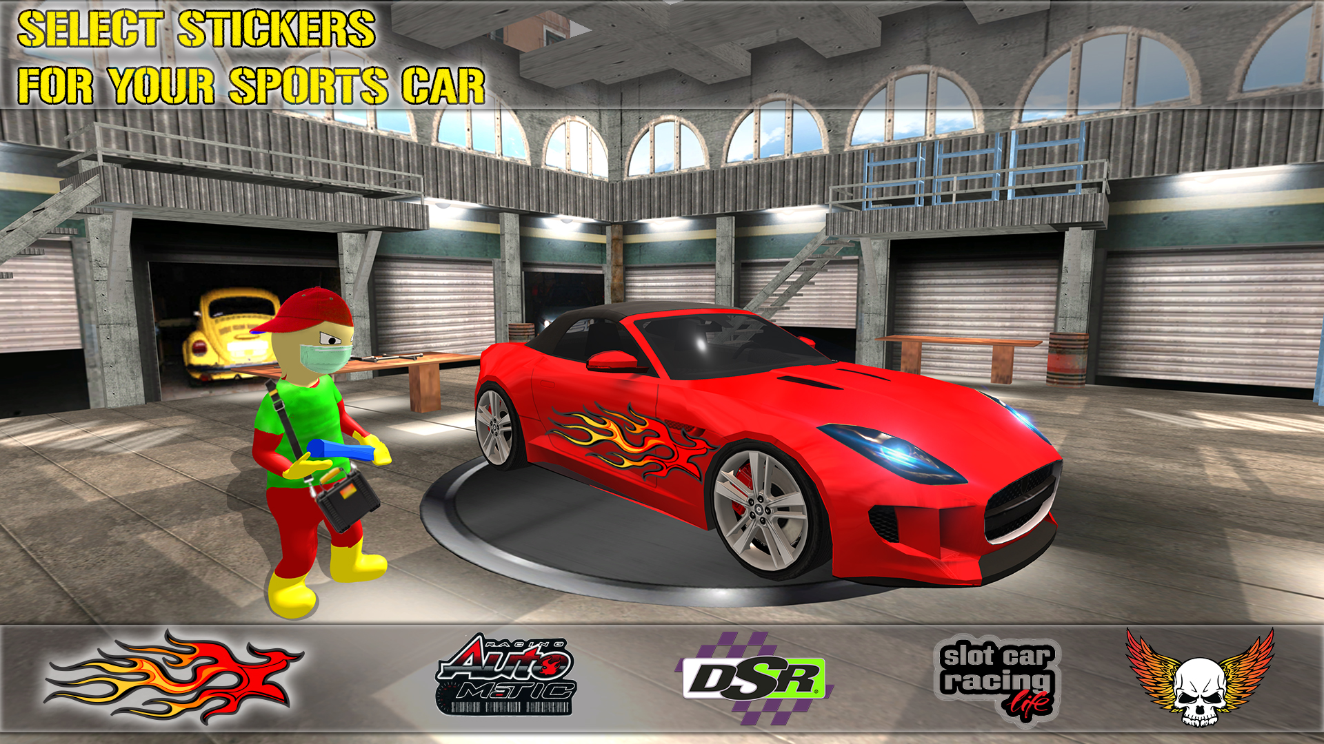 Stickman Car Garage Auto Workshop - Stickman Games - App on Amazon Appstore