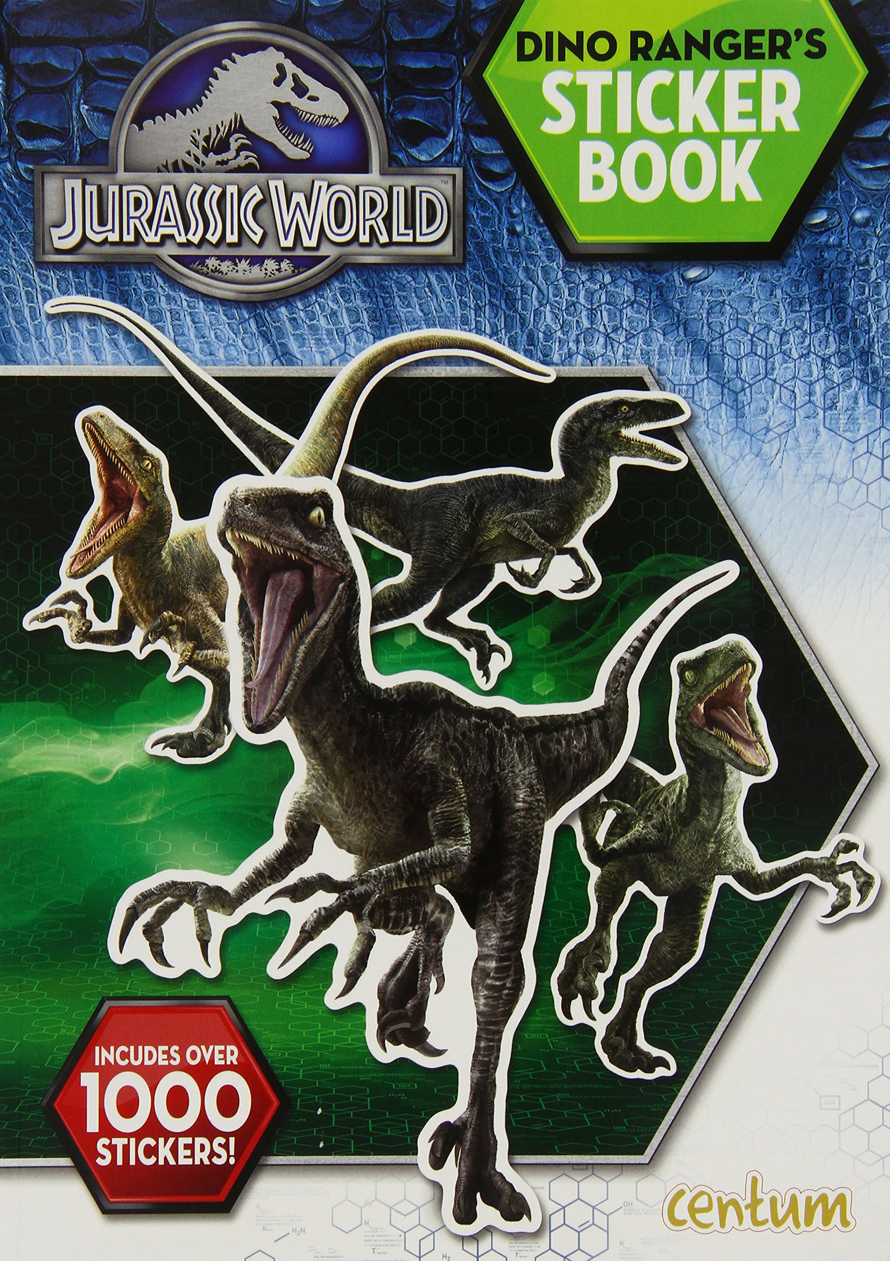 Jurassic World: Dino Ranger's Sticker Book: Amazon.co.uk: Centum Books ...