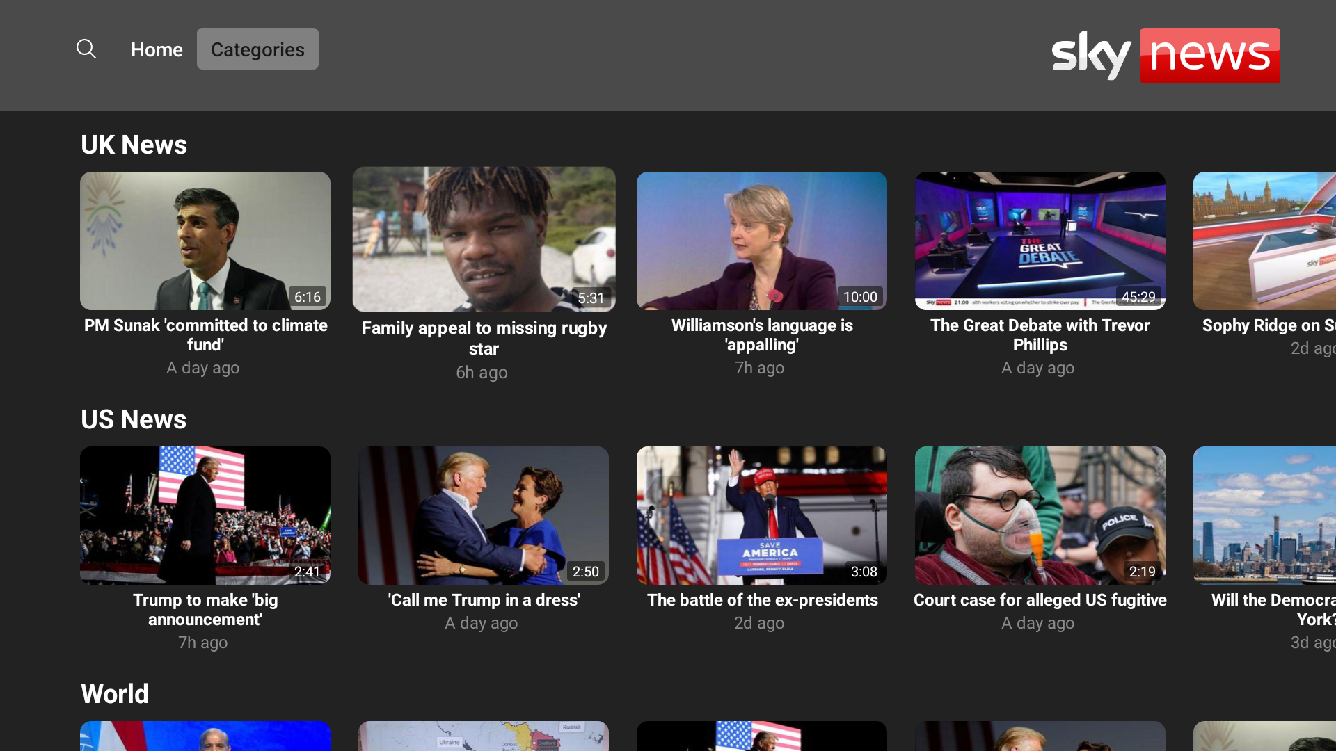 Sky News - App on the Amazon Appstore
