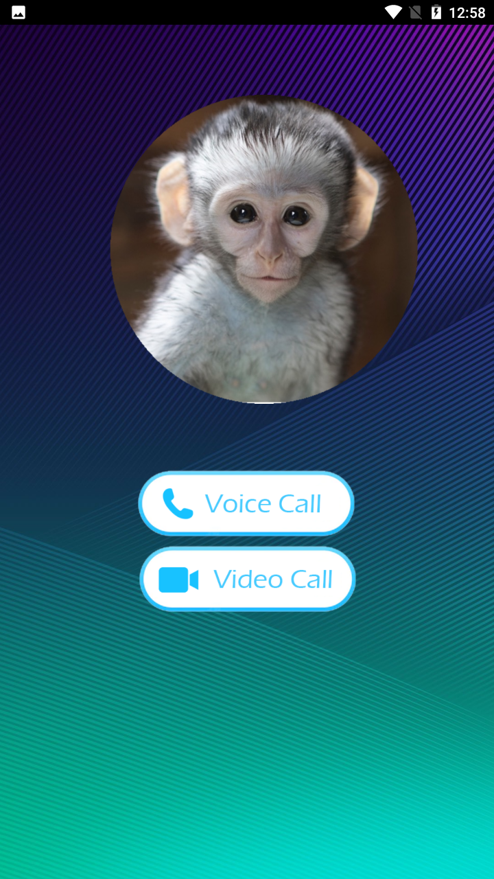 Fake Call From Cute Monkey - App on Amazon Appstore