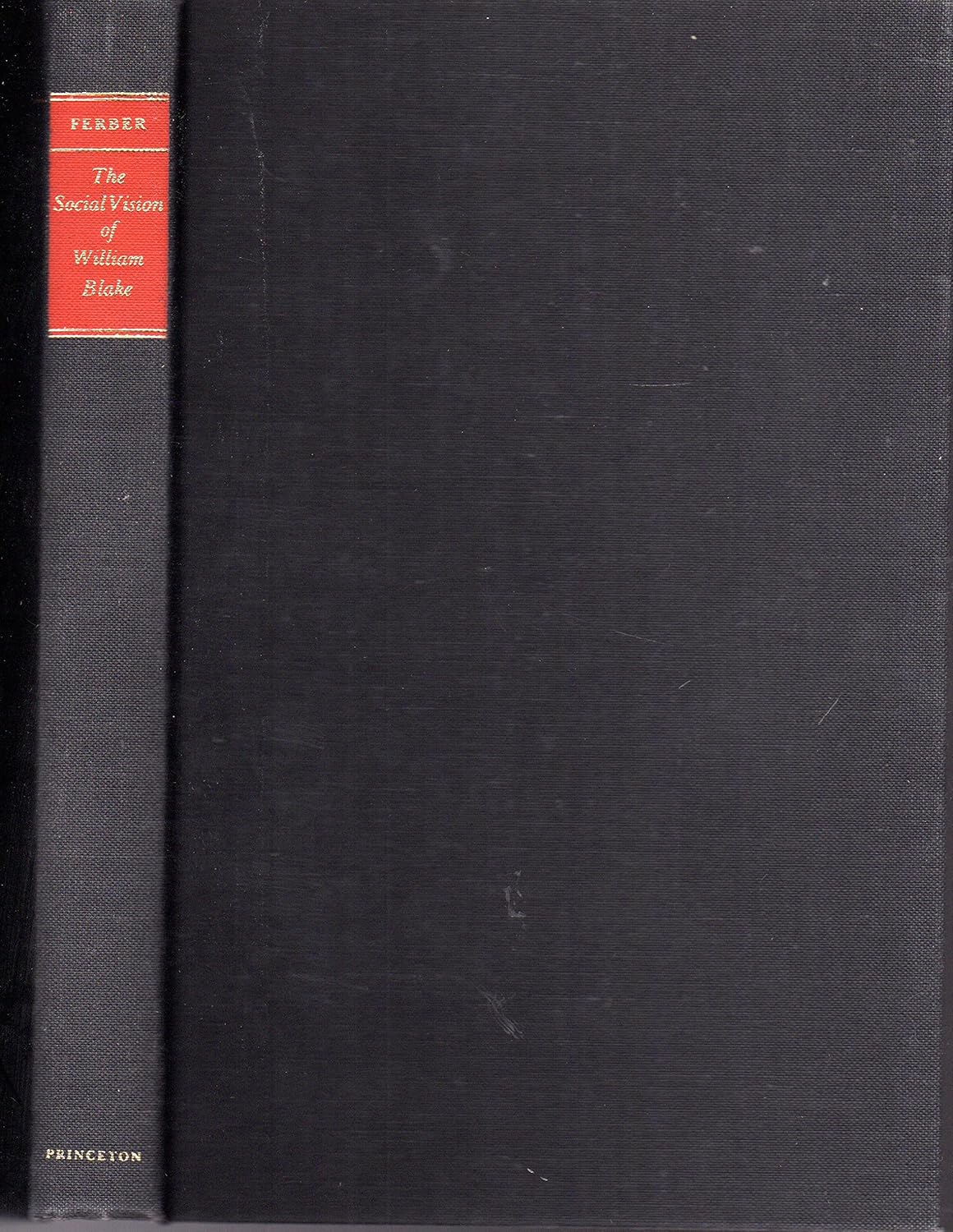 Amazon.com: The Social Vision of William Blake (Princeton Legacy ...