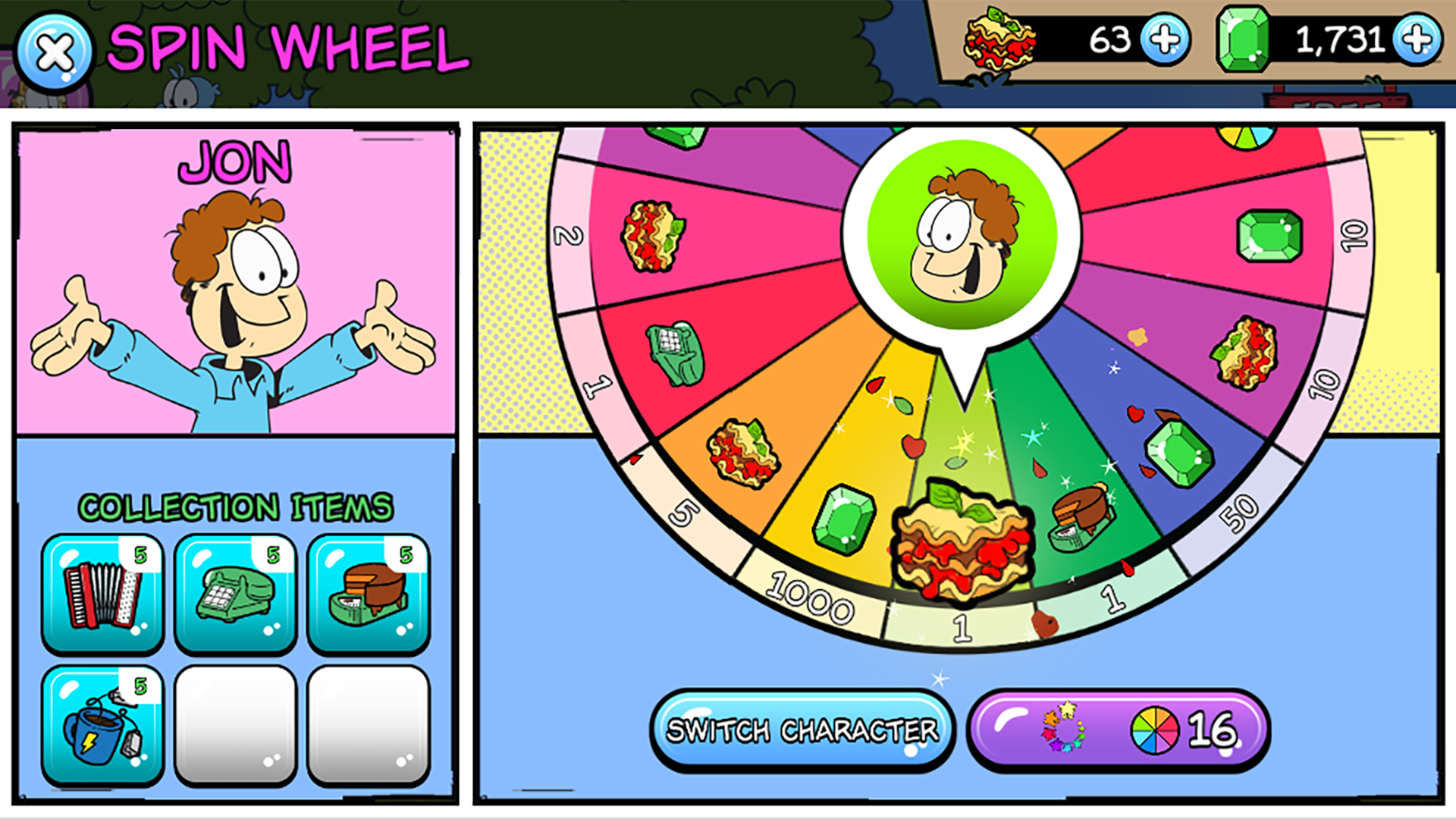 Garfield's Bingo - App on Amazon Appstore