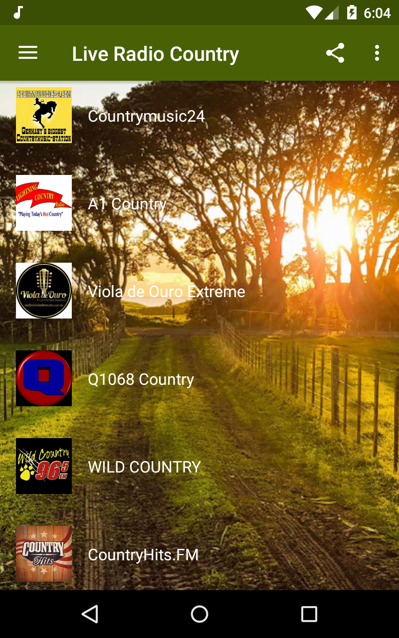 Live Radio Country - App on Amazon Appstore