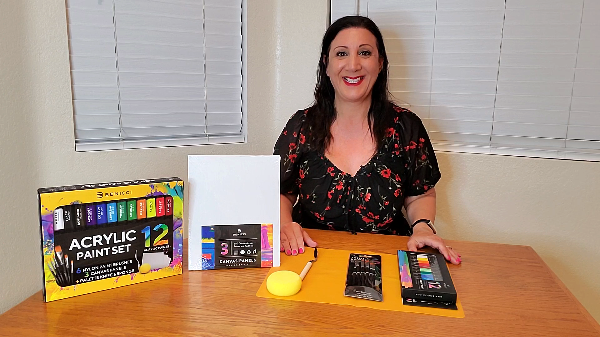 Watch Acrylic Paint Set For Beginners on Amazon Live