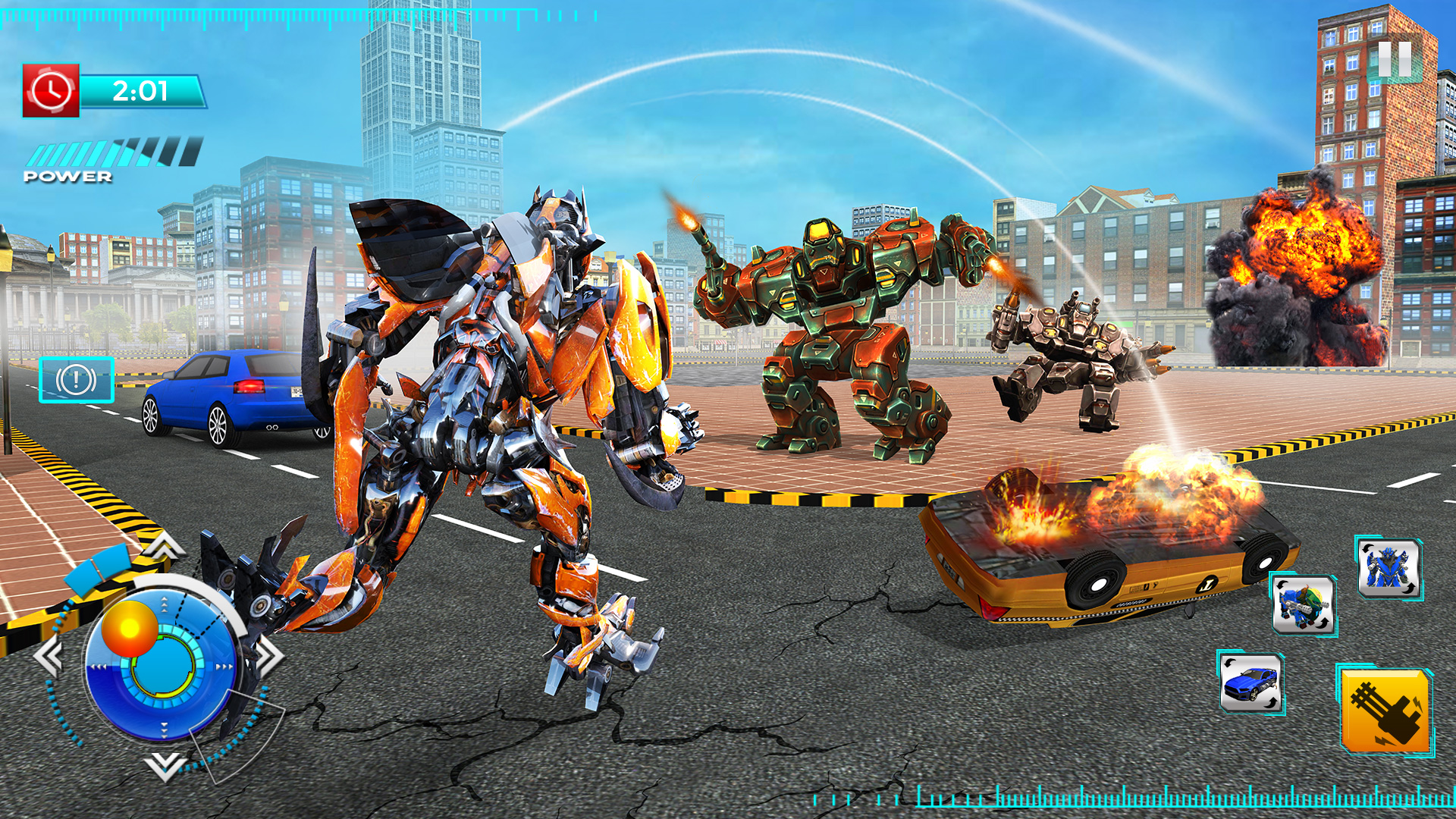 Robots War Shooting Mech Battles Games - App on Amazon Appstore
