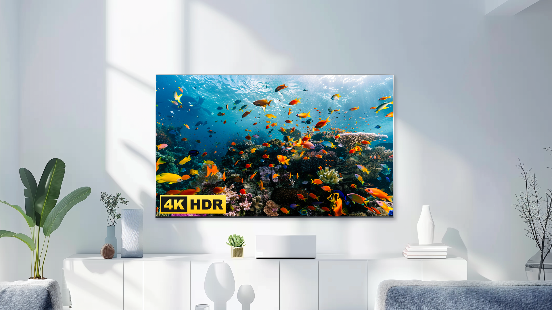 Aquarium Screensaver for TV with Fish, Marine Life, Deep Sea, Ocean ...